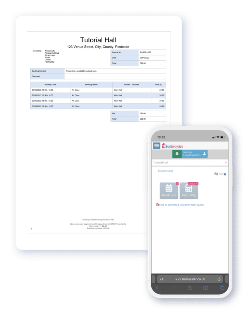 Mobile Booking & Reservation System | Hallmaster