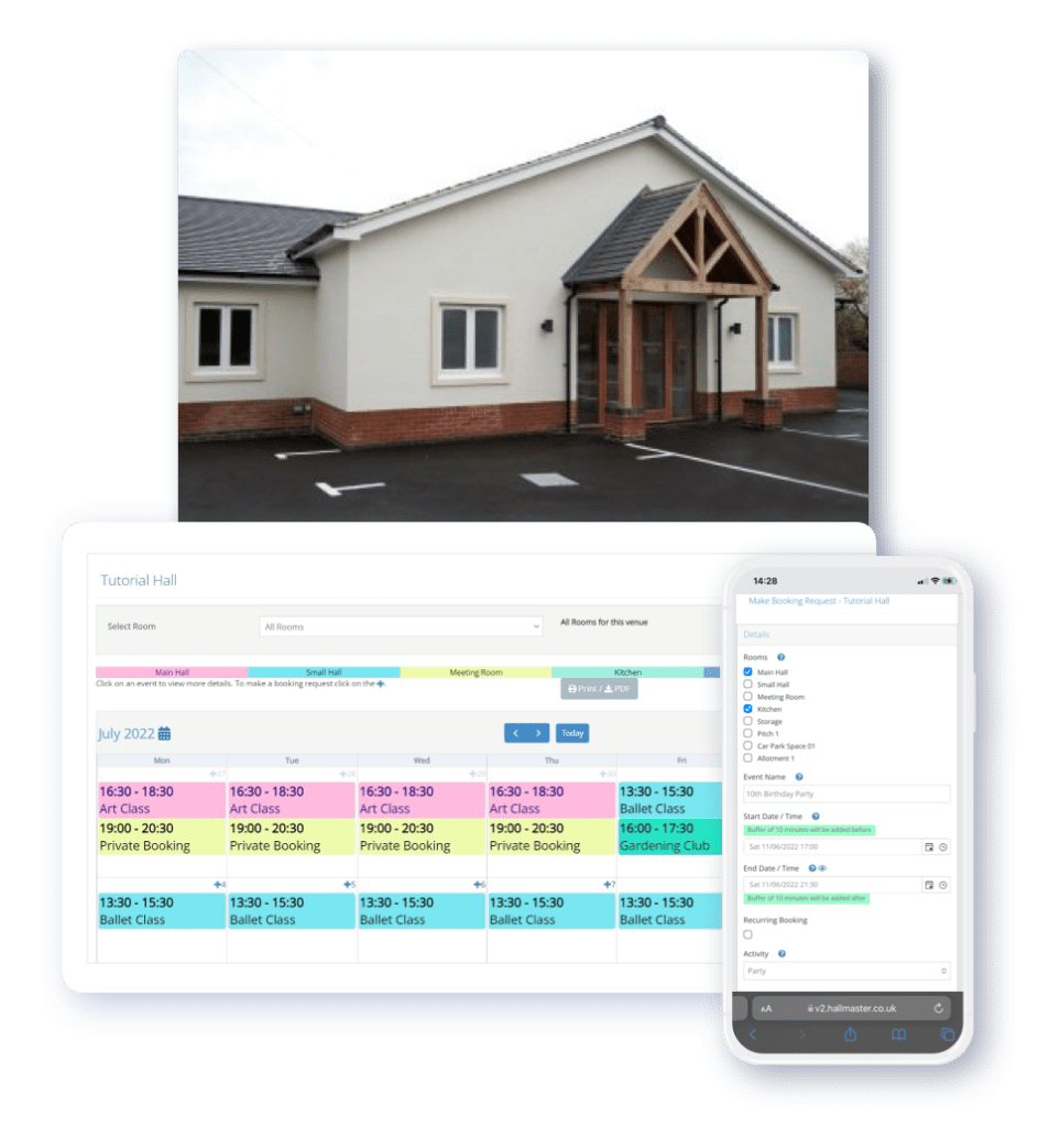 Marriage Hall Booking System | Hallmaster Venue Reservation